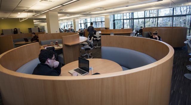 Dusting Off the Library | The Mason Spirit | George Mason University